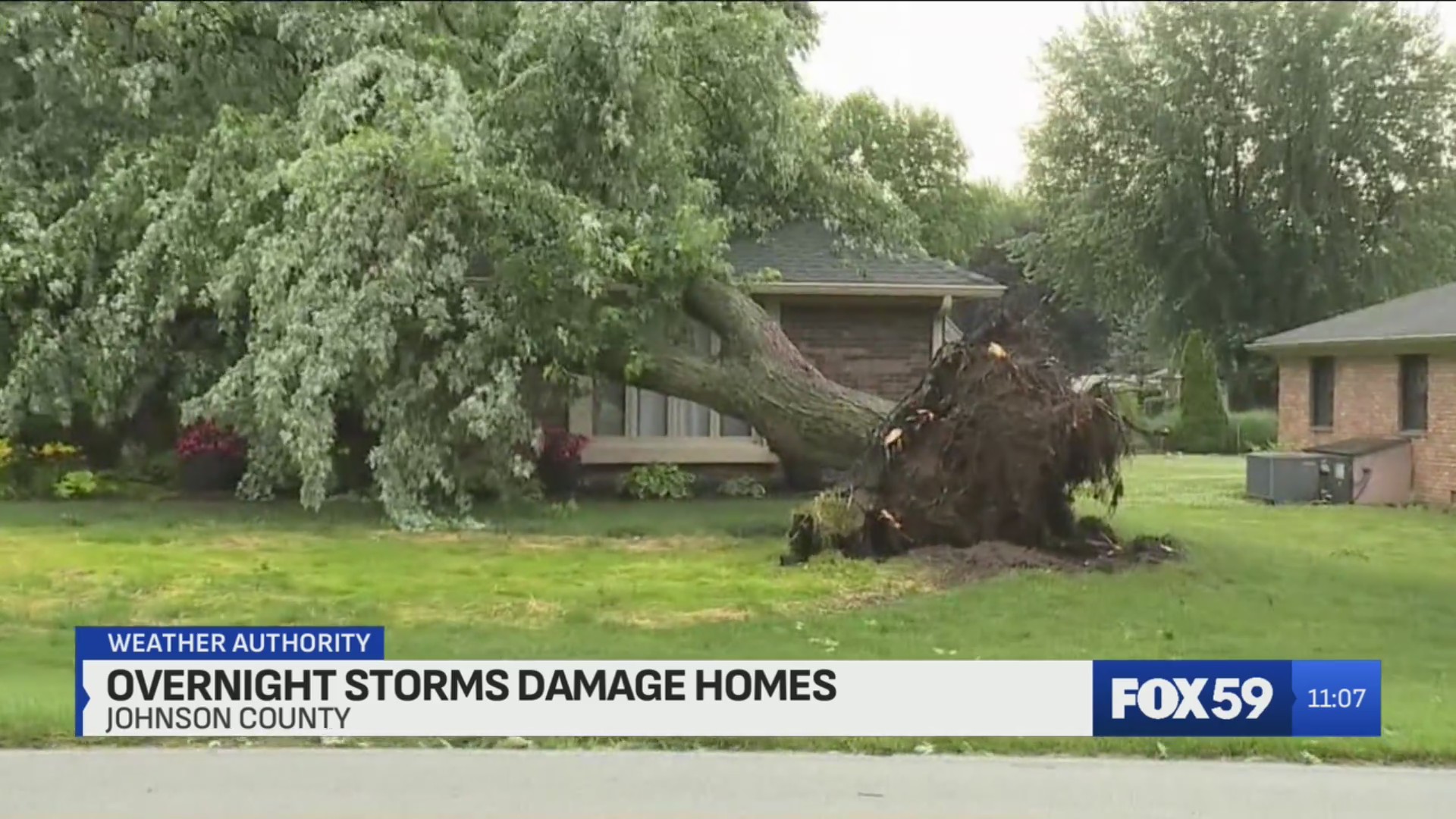 Storm damage across Clinton, Johnson counties
