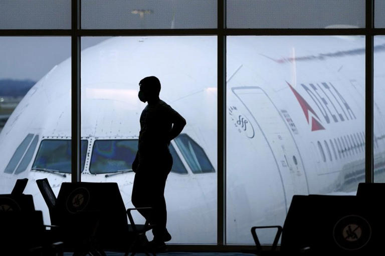 Man accused of slapping Delta flight attendant’s buttocks is hit with ...