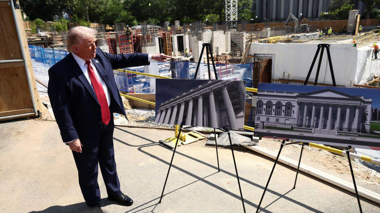 Dems squabble over plans to bulldoze Trump's ballroom