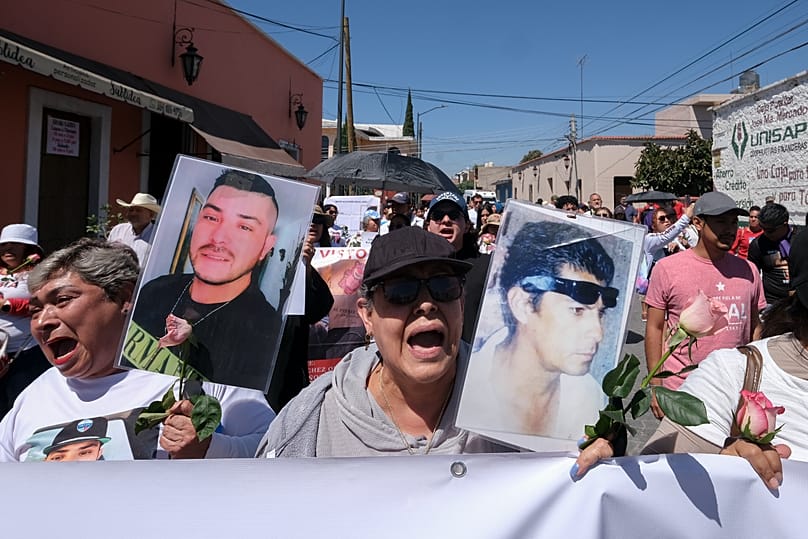 Mexico : des manifestants dénoncent les disparitions de personnes, en ...
