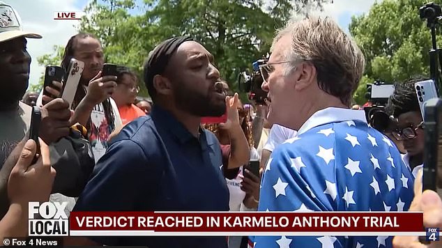 Karmelo Anthony supporter arrested after face-off outside courthouse