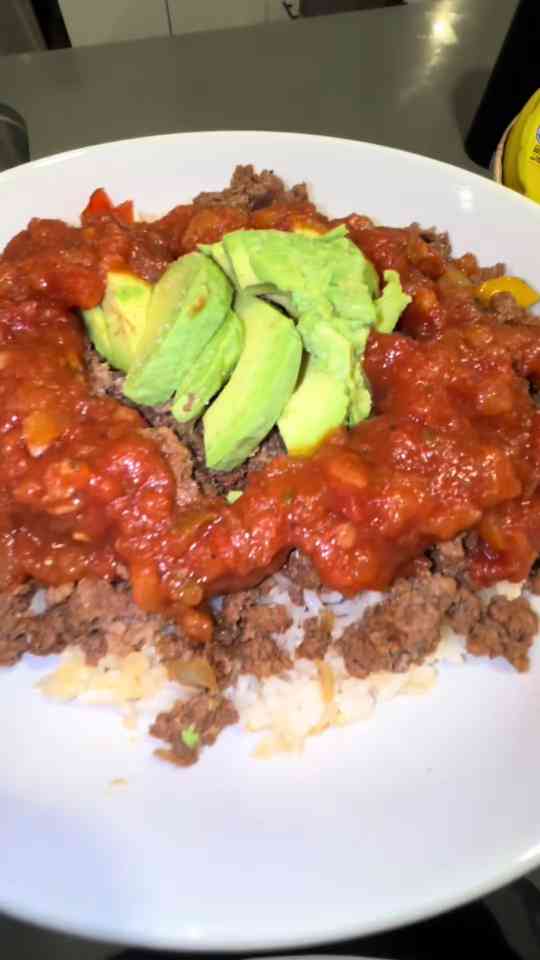 High protein ground beef meal ready in minutes