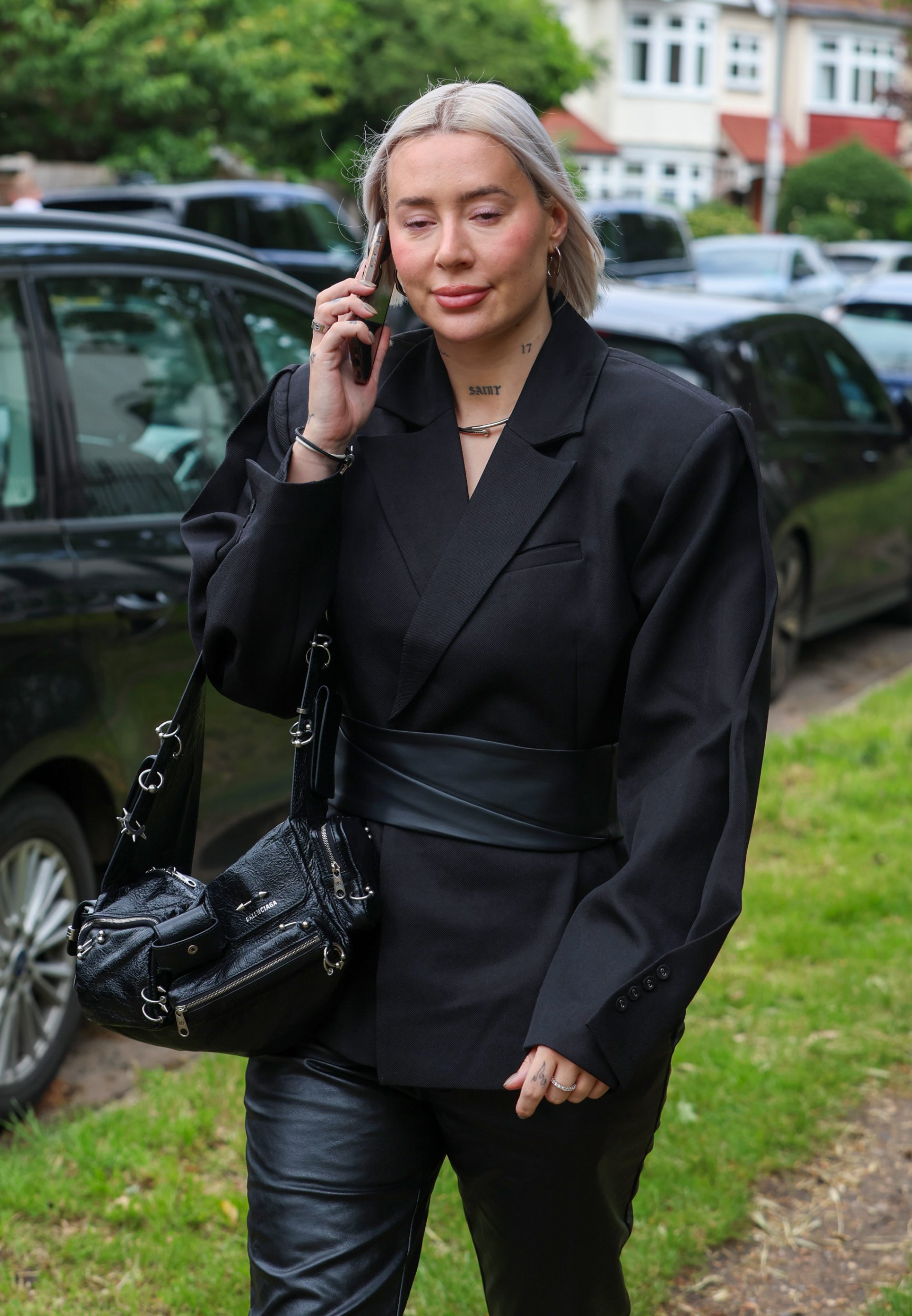 Chloe Lewis leads mourners at Jake Hall’s funeral after Towie star’s ...