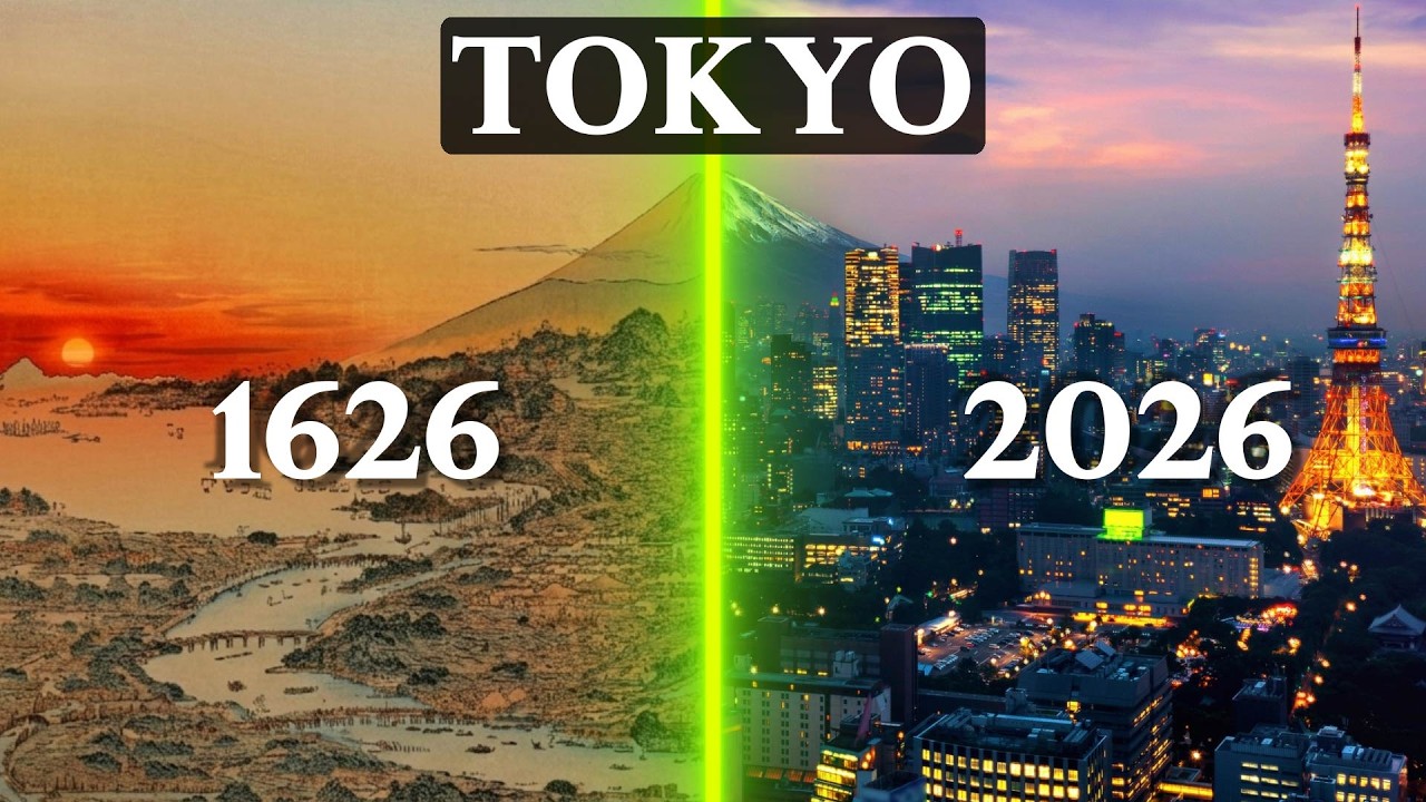 The entire history of Tokyo