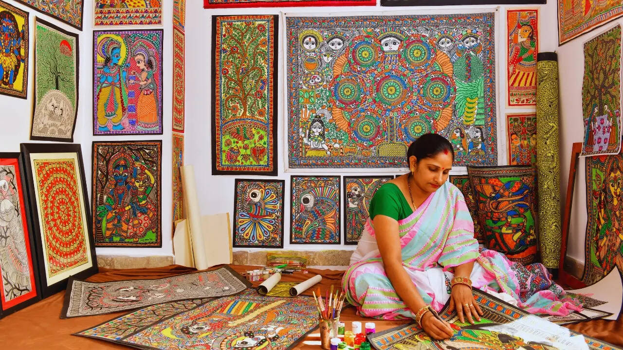 From Sujni to Manjusha: 10 artworks of Bihar and places travellers ...