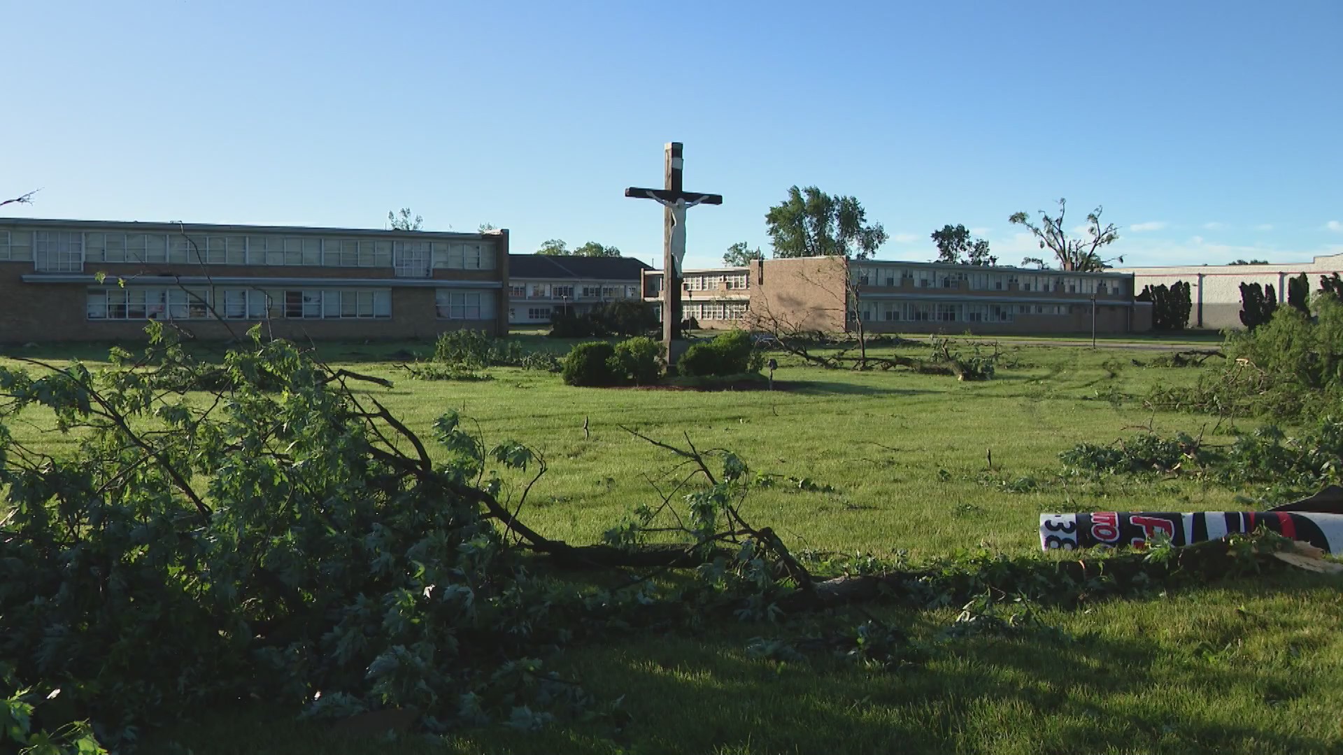 Residents picking up the pieces after intense storms tear through ...