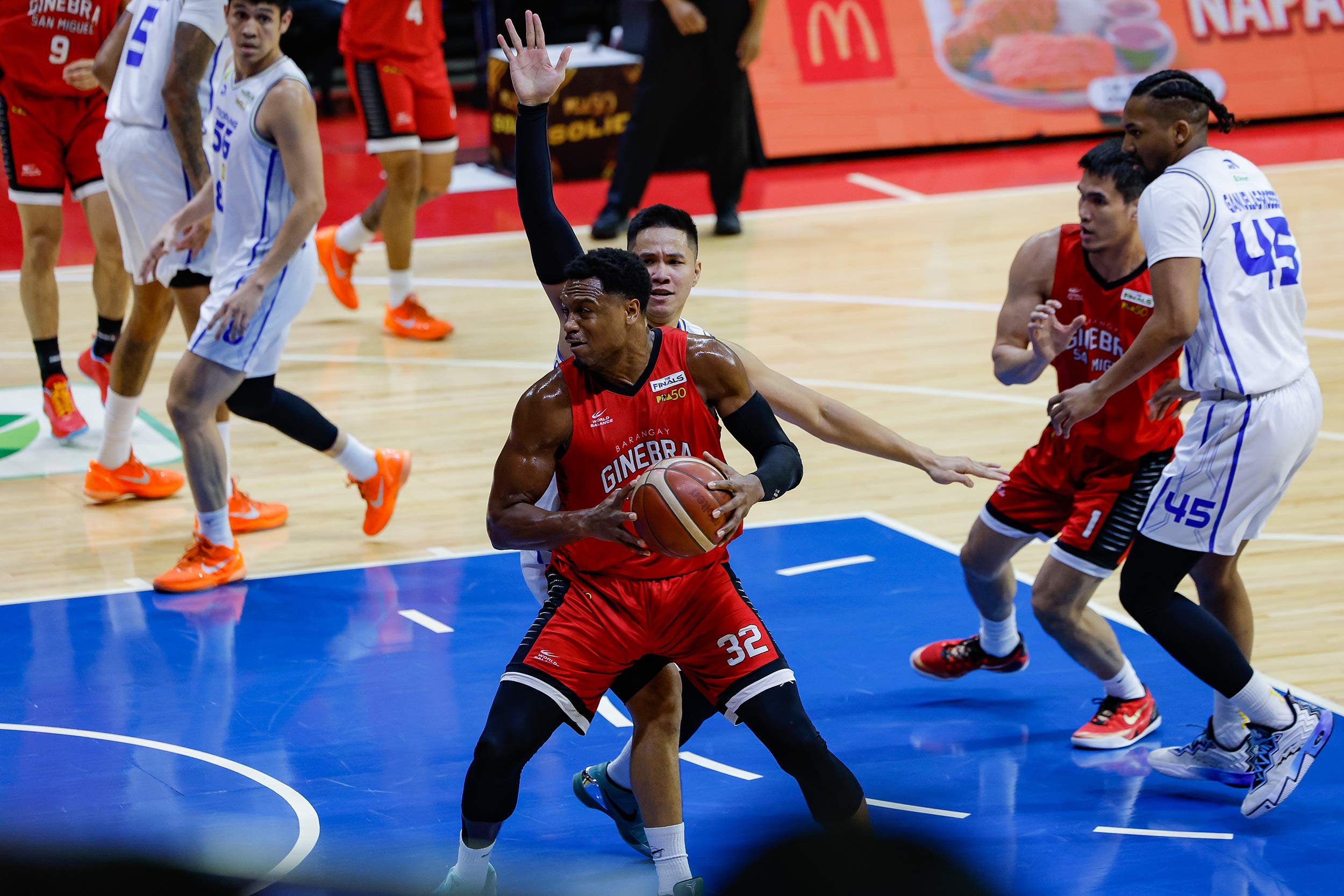 PBA finals: Ginebra takes 3-2 lead vs TNT behind Brownlee’s career best