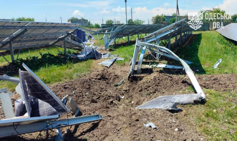 Missile slams into homes in Odesa region, leaving wounded