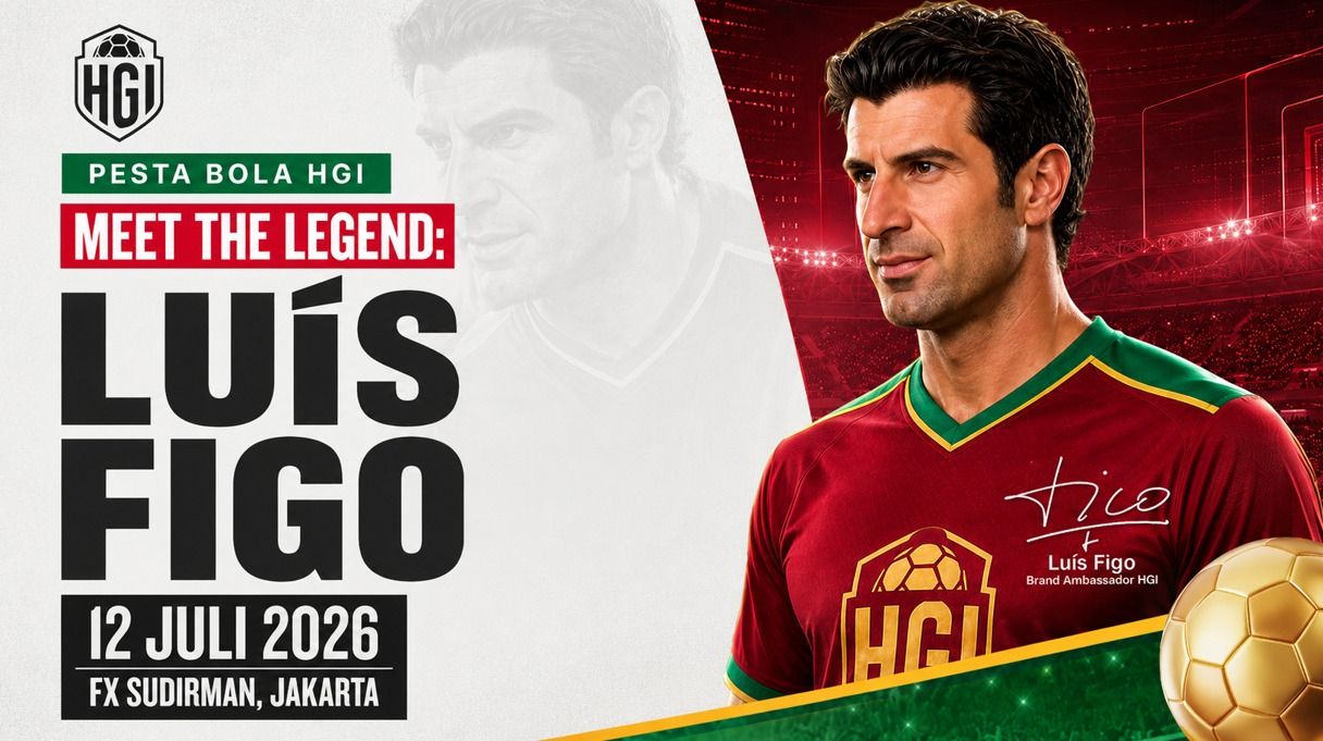 HGI pastikan Luis Figo datang ke Jakarta, ini tanggalnya