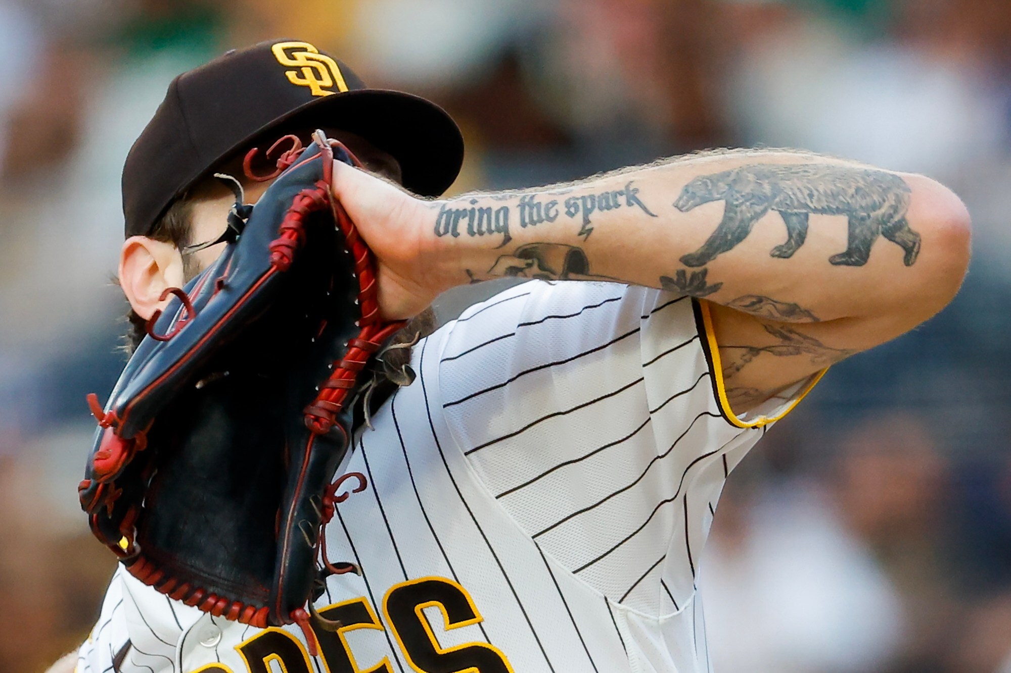 Clubhouse chatter: The stories behind the Padres’ favorite tattoos