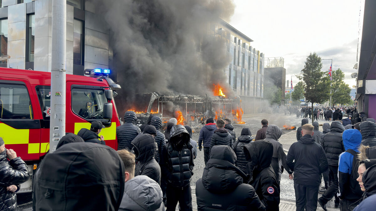 Man and woman in court over disorder linked to Belfast attack