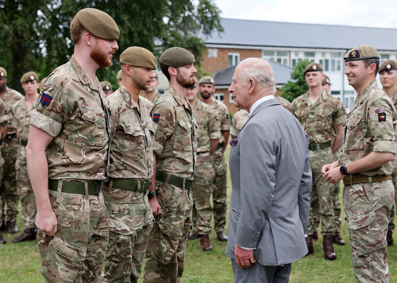 No drinking tonight, jokes King to Grenadier Guards ahead of Trooping ...