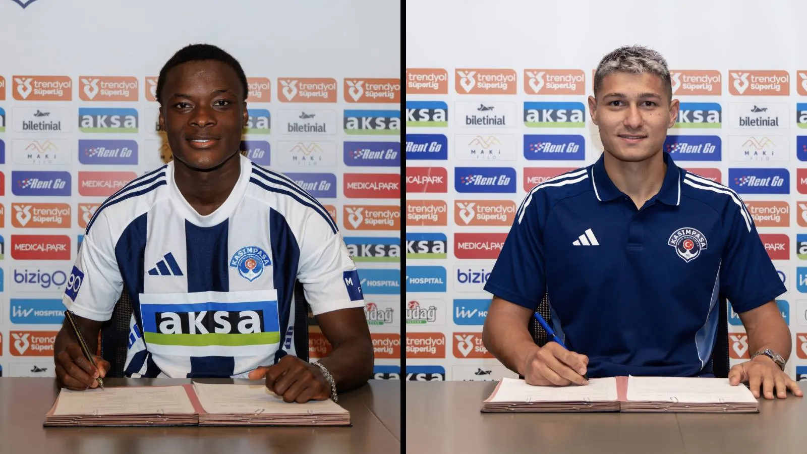 Kasımpaşa'dan iki transfer