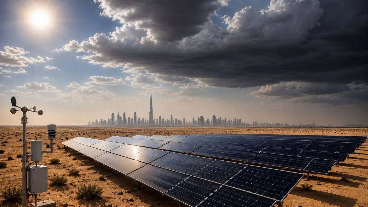 Can solar power plants trigger rainfall in the UAE: German scientists ...