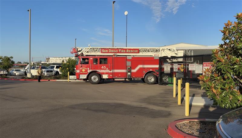 Fire burns hangars at Montgomery-Gibbs Airport, operations halted
