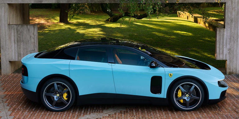 The Ferrari Luce's traction control system will adapt to you as you ...