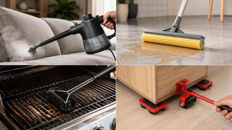 Cleaning gadgets: 4 genius tools that slash your housework time in half!