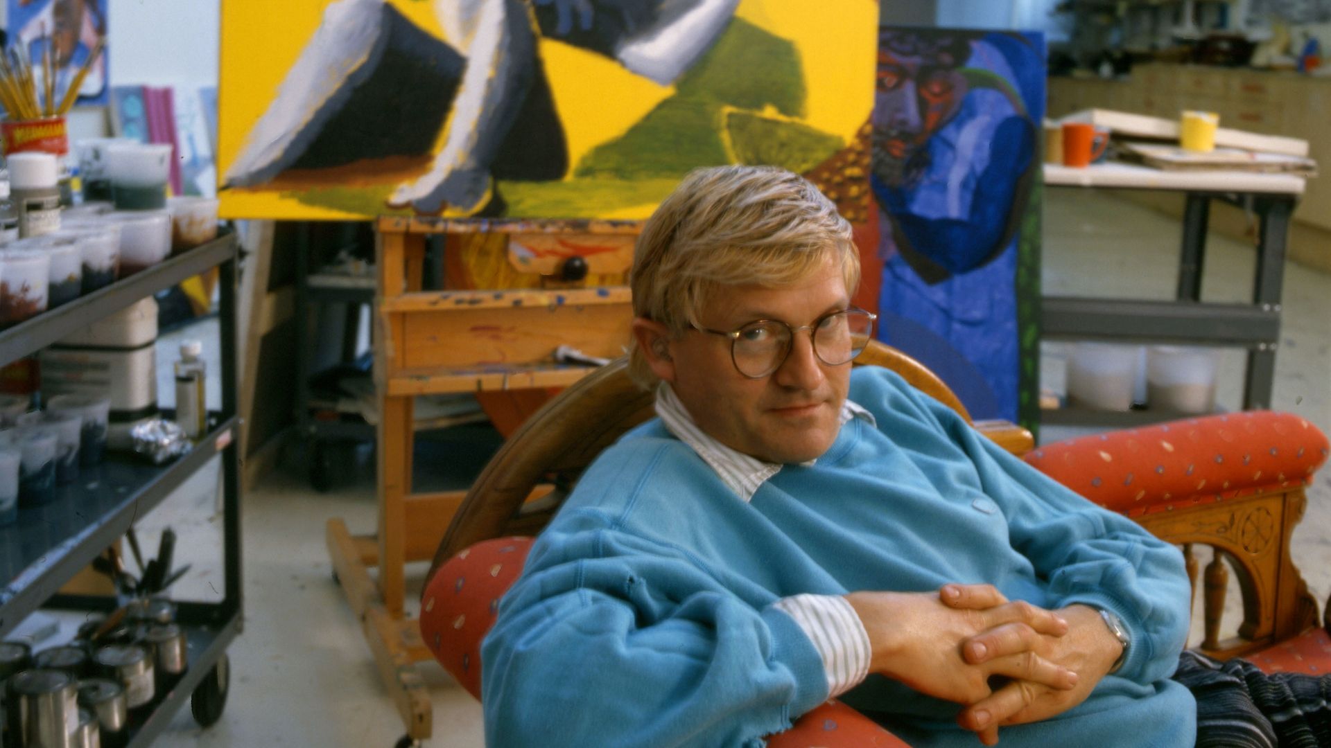 David Hockney, beloved British artist behind 'A Bigger Splash,' dies at 88