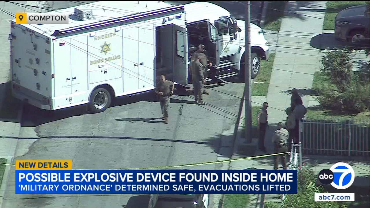 Possible explosive device found in Compton home prompts evacuations in ...