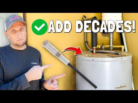 I fixed my hot water smell with this tip! 🚿