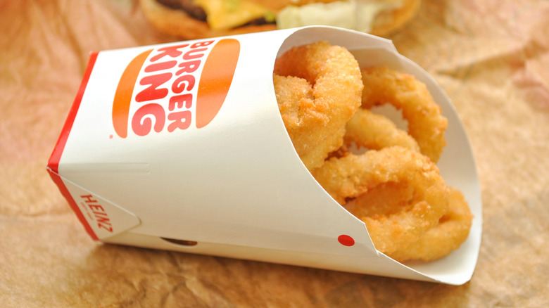 How does Burger King make its onion rings?