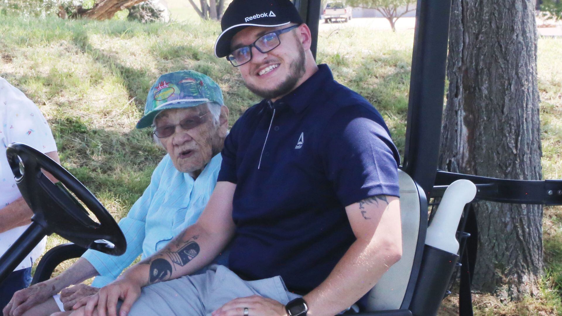 Hospice patient joins care team for day on the golf course