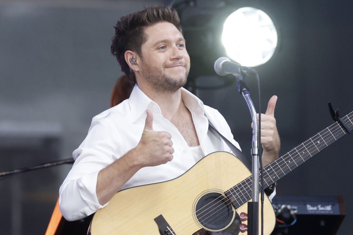 Niall Horan performs live on NBC's 'Today'