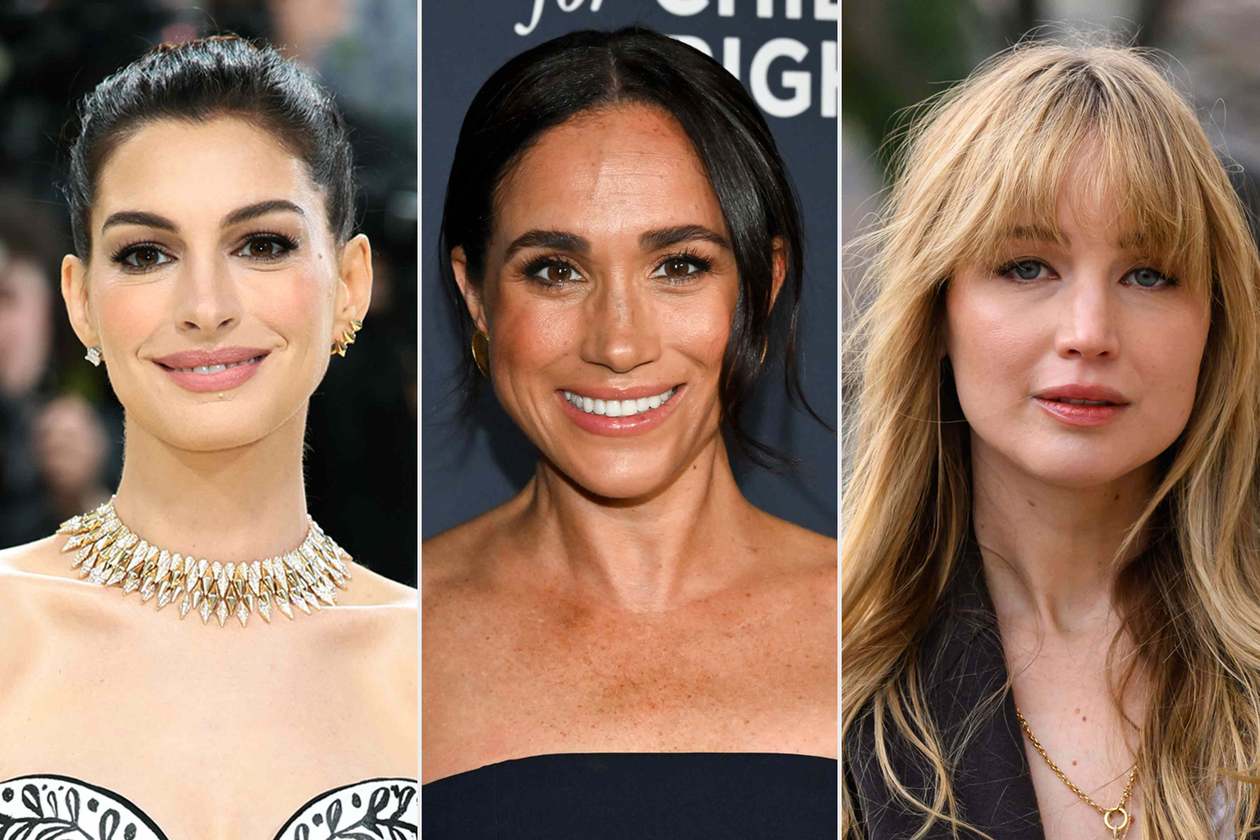 Anne Hathaway, Meghan Markle, and more celebs are ditching jeans for ...