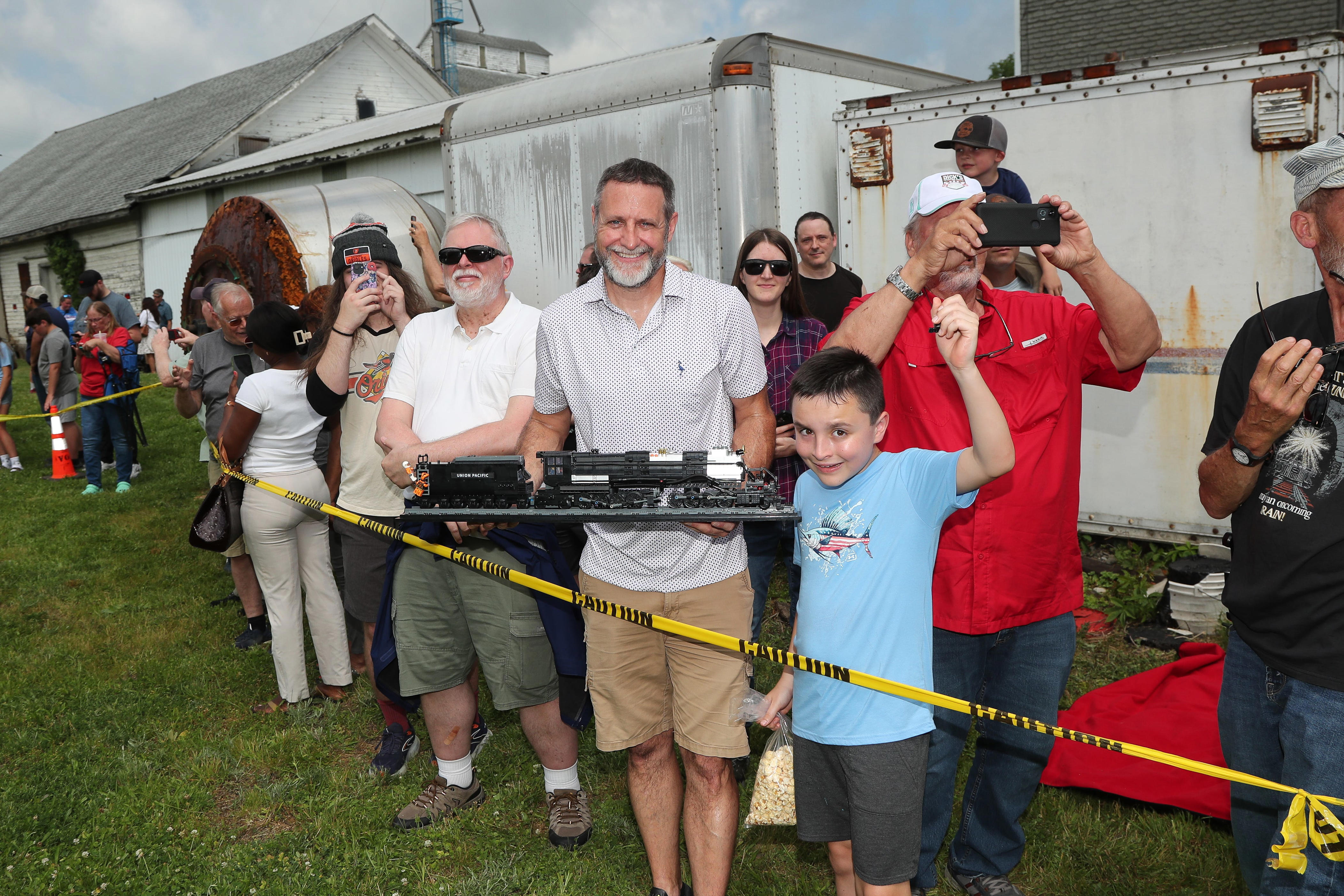 Owego turns out in force for massive Big Boy train