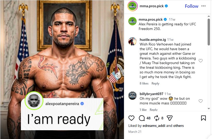Is Alex Pereira married? Inside the UFC Freedom 250 icon and former ...