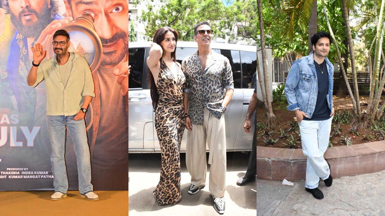 Spotted in the city, Ajay Devgn, Akshay Kumar, Ali Fazal and more