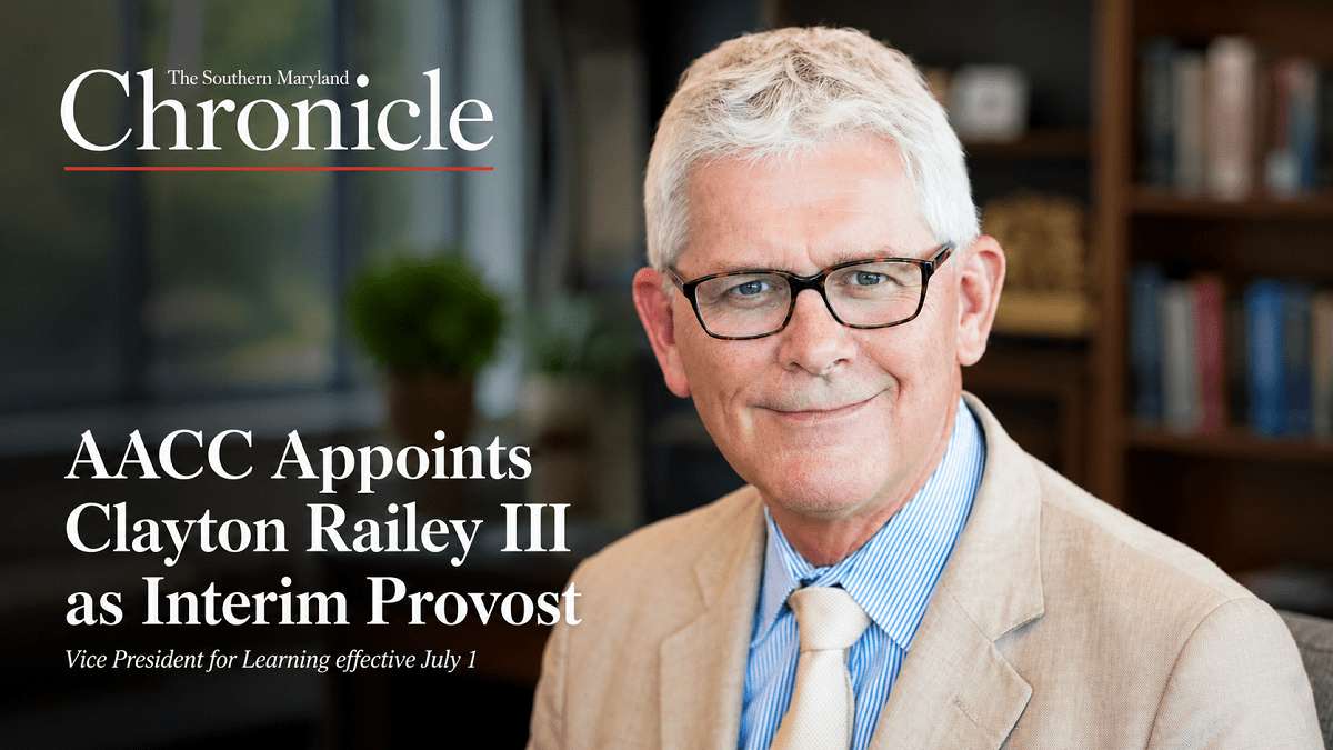Clayton Railey III to serve as interim academic leader at AACC