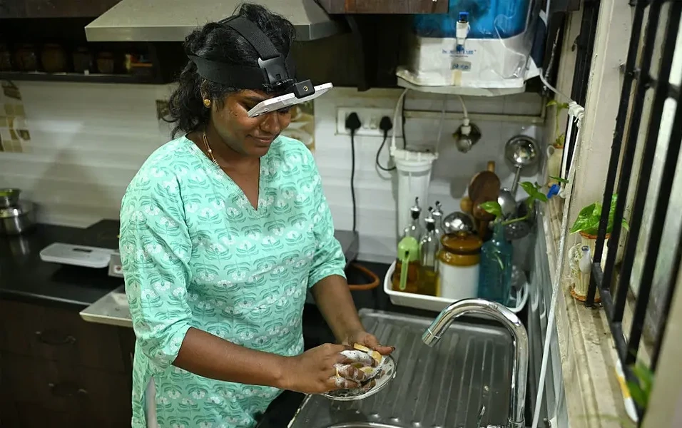 Indian homemakers earn by training AI robots with daily chores