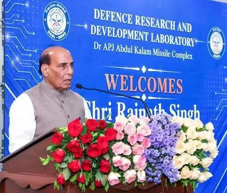 Defence Minister Rajnath Singh inaugurates advanced weapon system ...