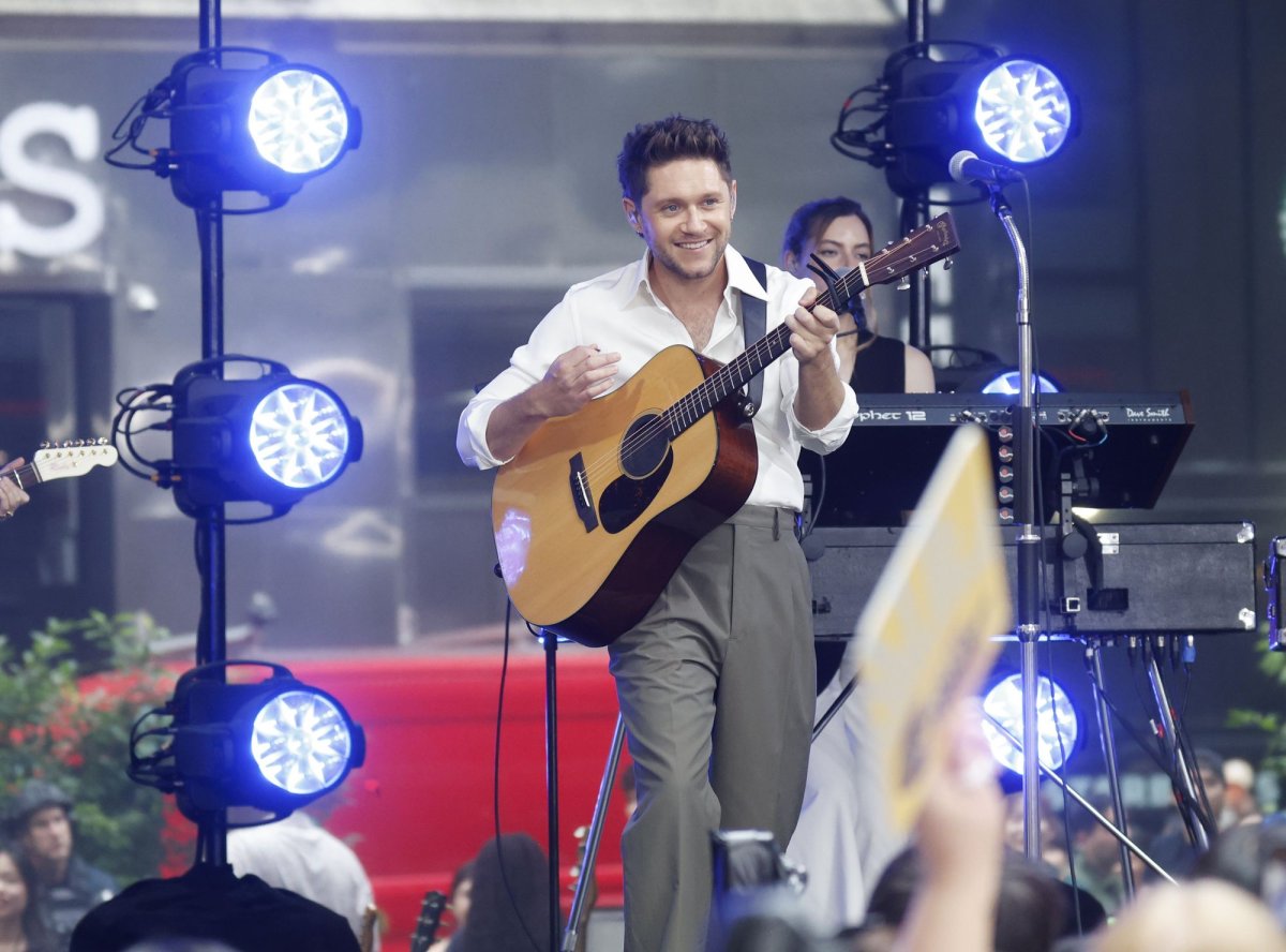 Niall Horan performs live on NBC's 'Today'