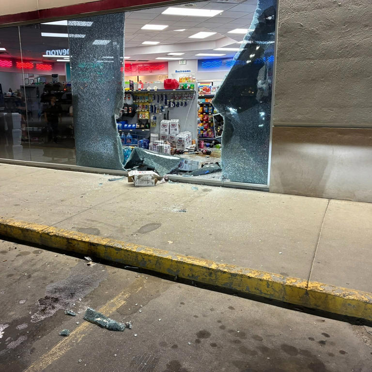 Watch: Car drives through convenience store in Price in alleged DUI crash