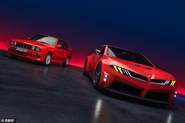 BMW M3 goes electric: M Concept Neue Klasse previews a new green ...