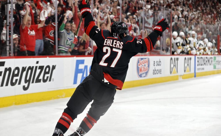 With each NHL Stanley Cup final point, Hurricanes' Nikolaj Ehlers ...