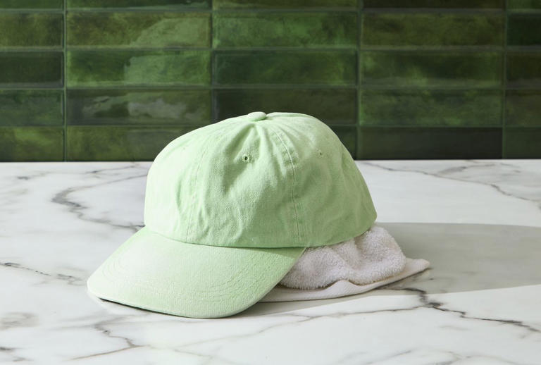 How to clean a baseball cap and finally get that layer of sweat and ...