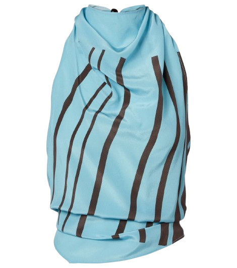 Forget basic summer tops—scarf-inspired dressing is the season’s new staple