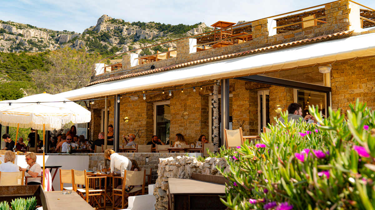 La Calanque Blanche restaurant
