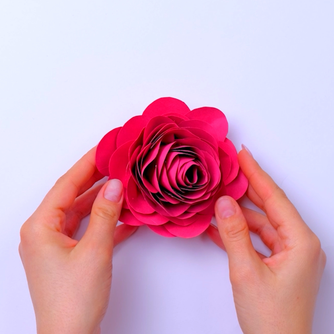 Rosas de papel DIY que florecen para siempre 🌹