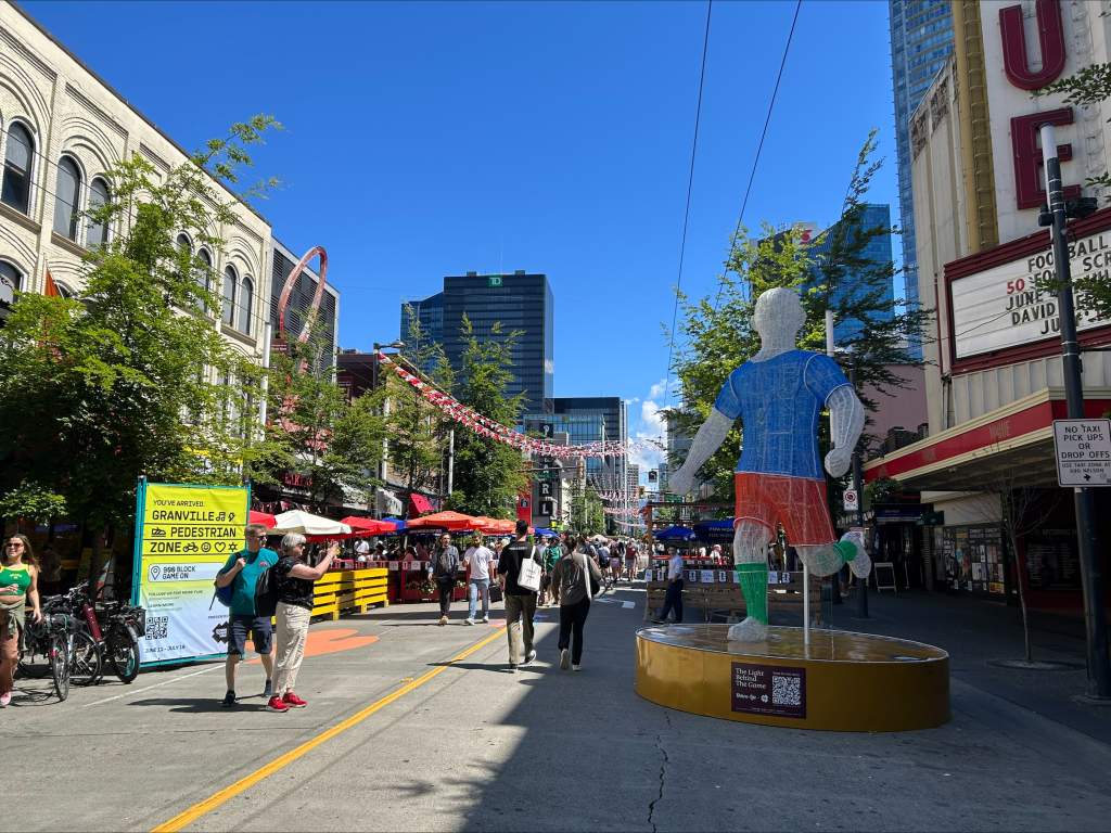 'Super stoked': Granville Street pedestrian zone ready to welcome FIFA fans