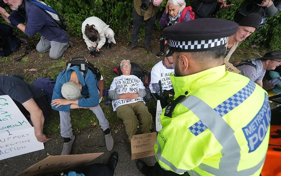 Dozens arrested as activists jailed over Elbit raid