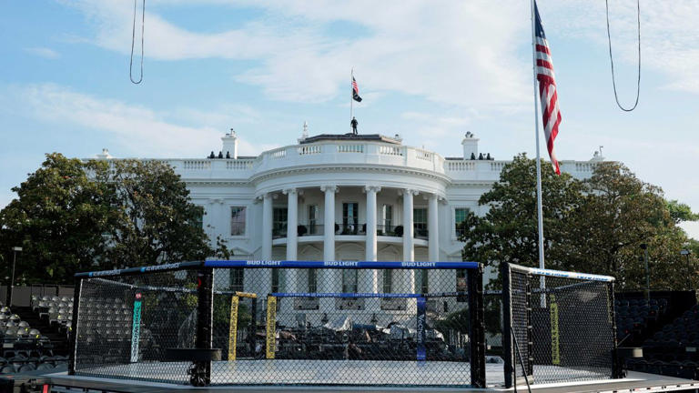 Capitol Hill's lone MMA fighter delivers Trump a bruising snub