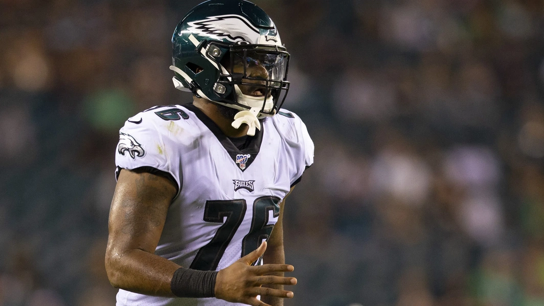 Ty Robinson's third-team role clouds Eagles future