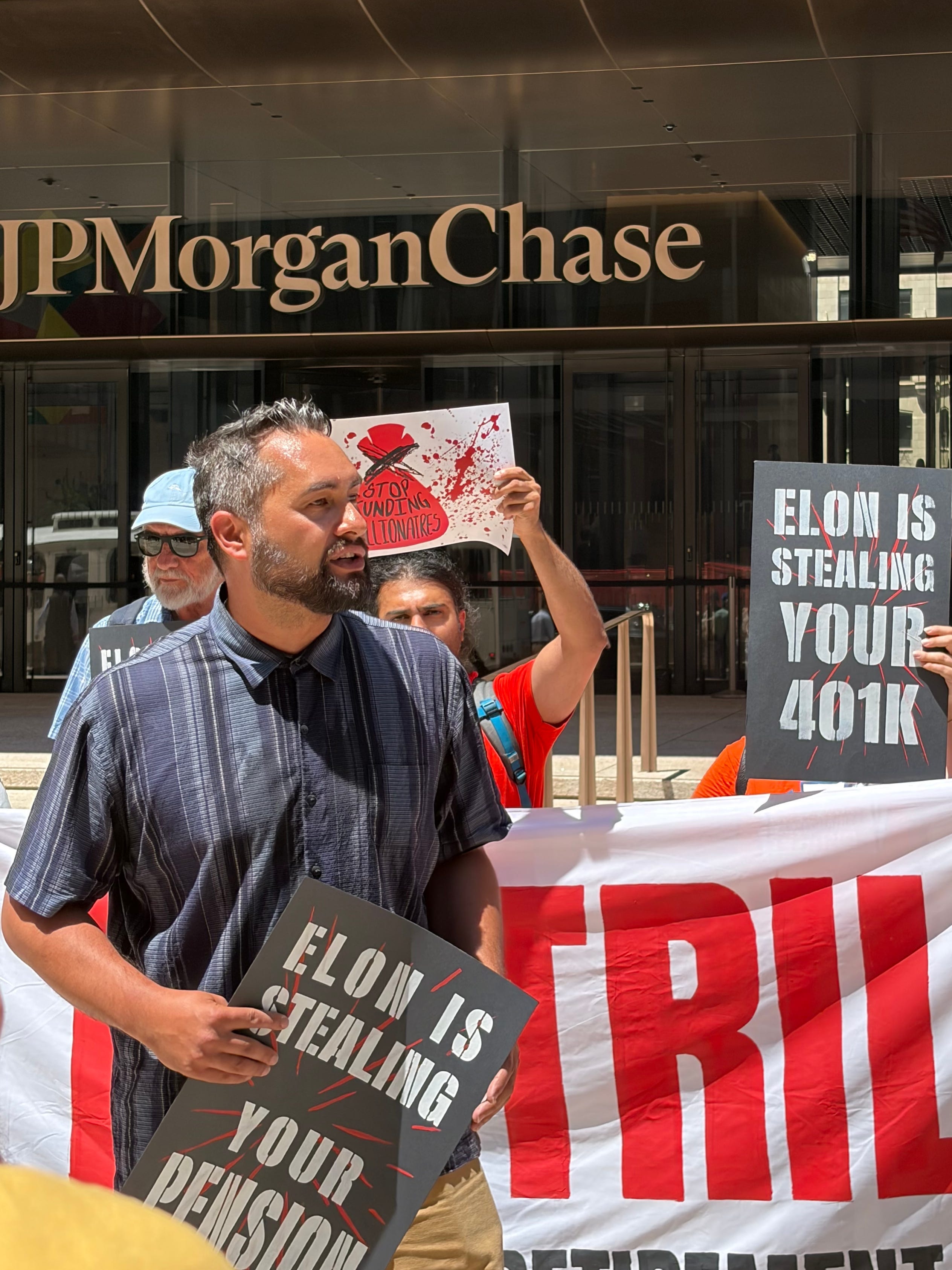 I went to a SpaceX IPO protest. The target wasn't just trillionaires ...