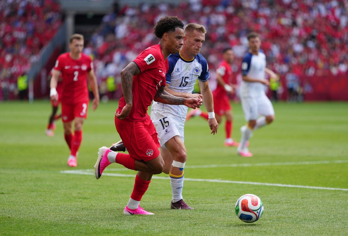 Canada 0-1 Bosnia: Laryea hits bar as hosts threaten - Live