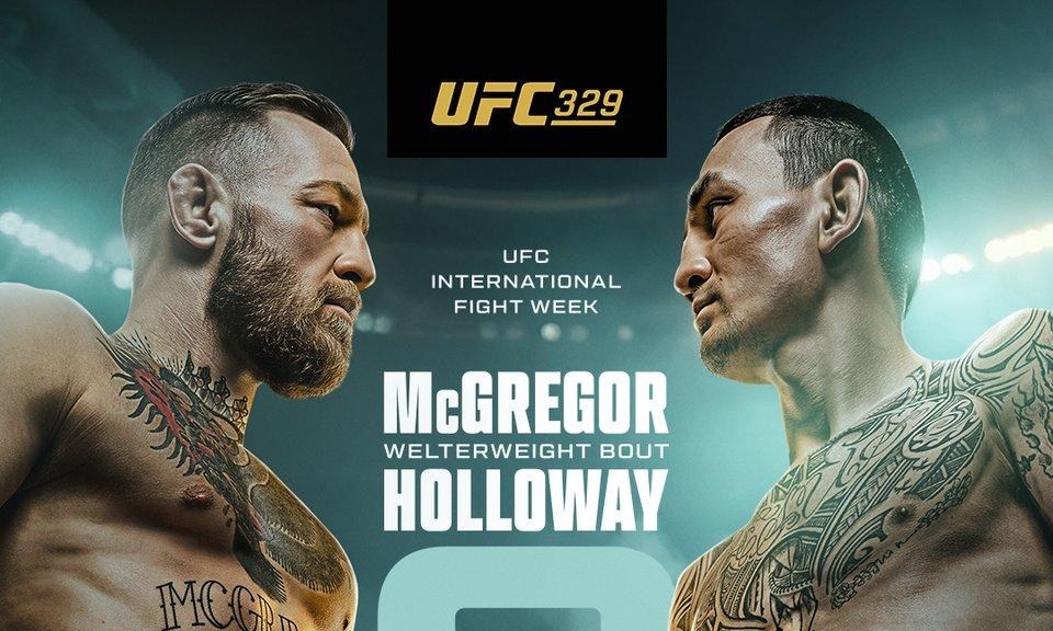 Destiny! UFC 329 official poster revealed for Conor McGregor vs. Max ...