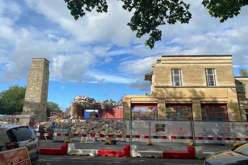 Bath Fire station demolished after failing to get Grade II listed